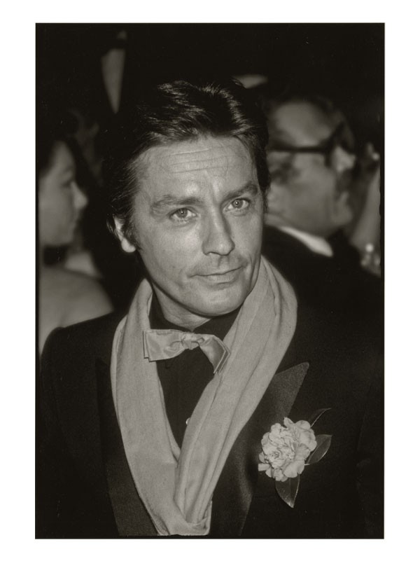 Portrait d'Alain Delon, par le photographe Serge Benhamou